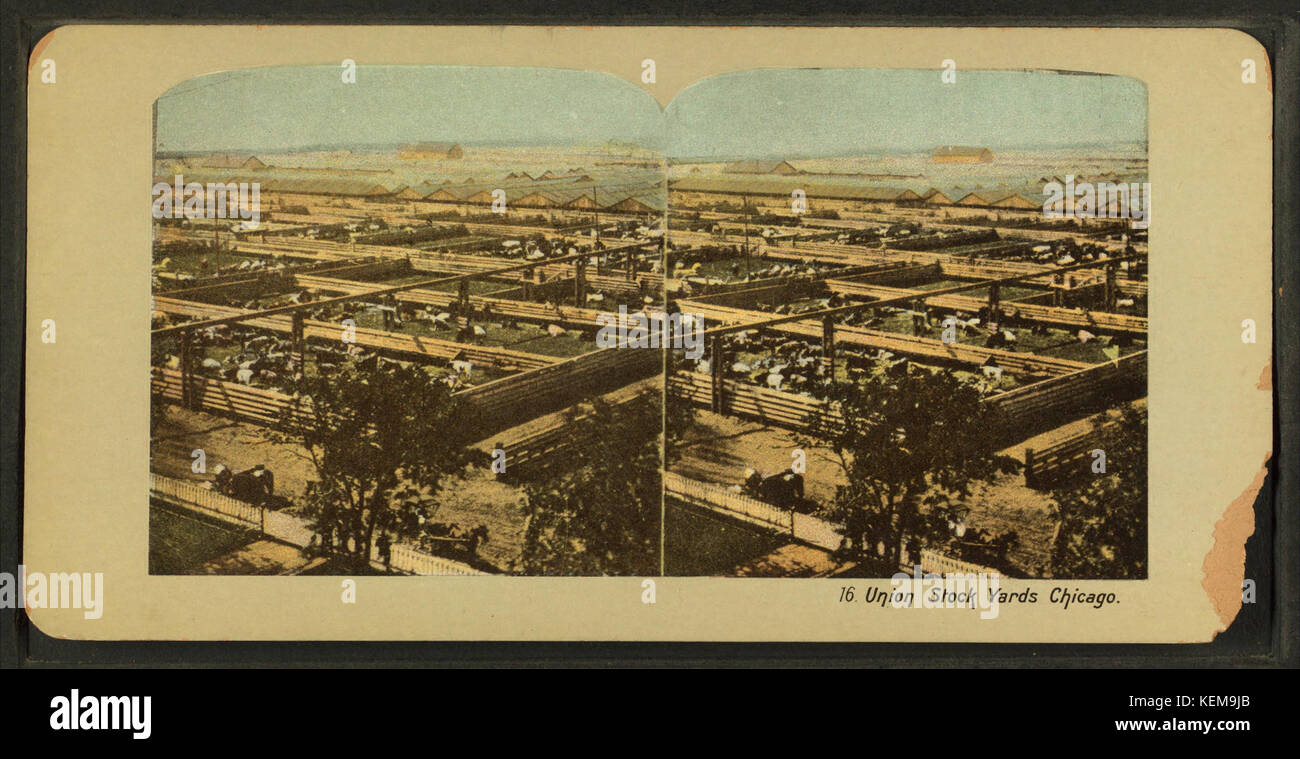 Chicago union stock yards hi-res stock photography and images - Alamy