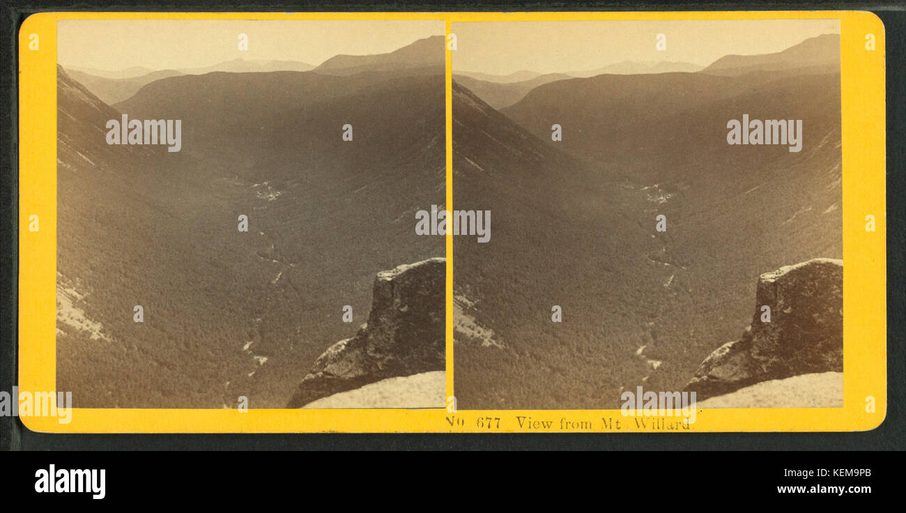 This stereoscopic view offers a scenic perspective of the landscape ...