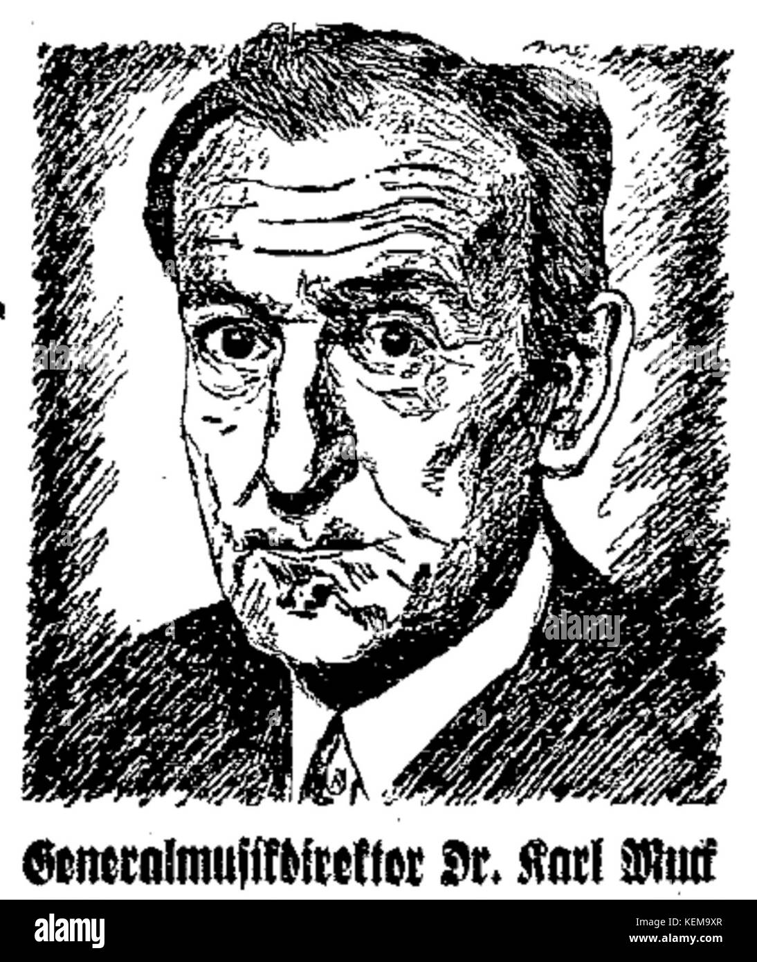 WP Karl Muck Stock Photo - Alamy