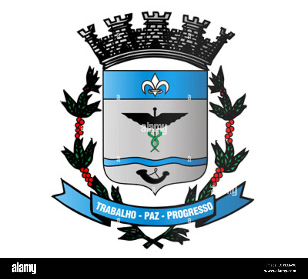 Brasao tupi paulista Stock Photo - Alamy