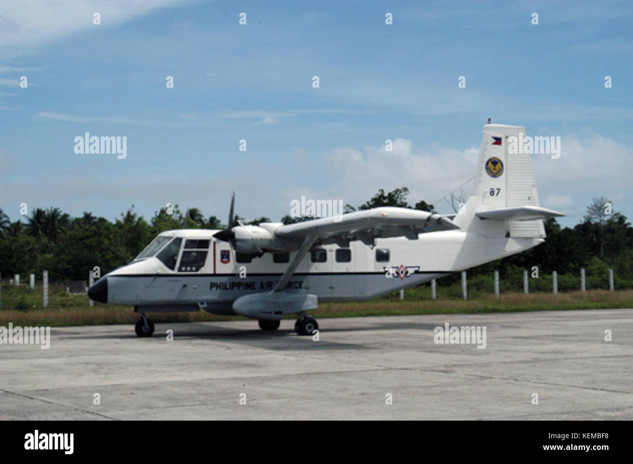 A Philippine Air Force GAF Nomad N22 Stock Photo - Alamy