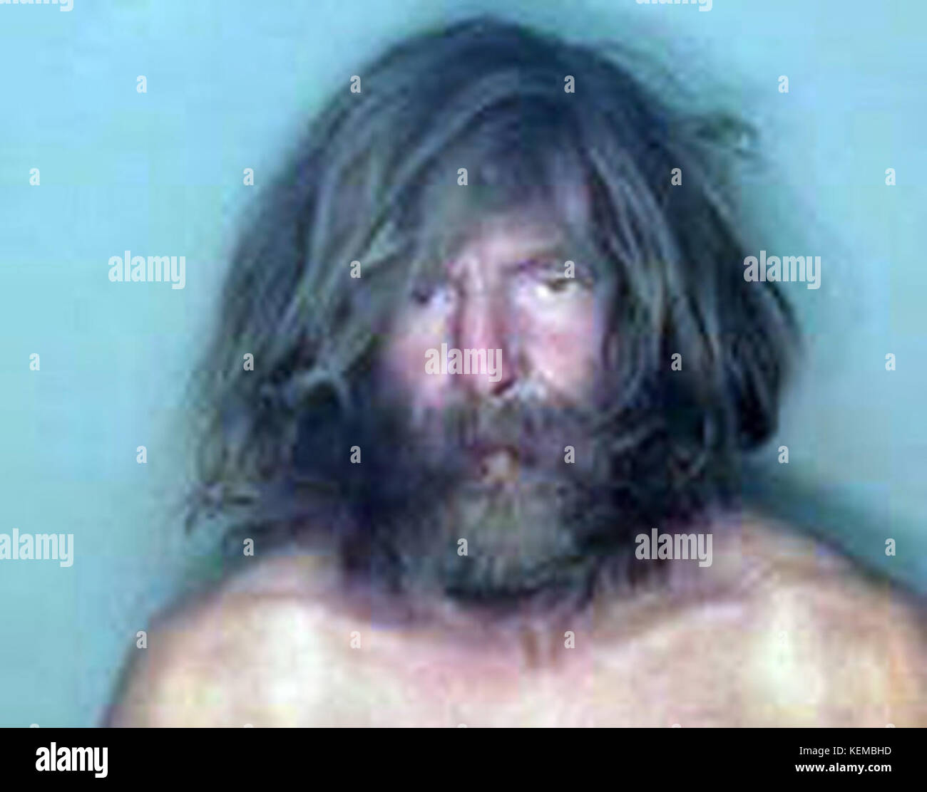 Kelly Thomas 2009 booking photo released by Fullerton PD 1 Stock Photo ...