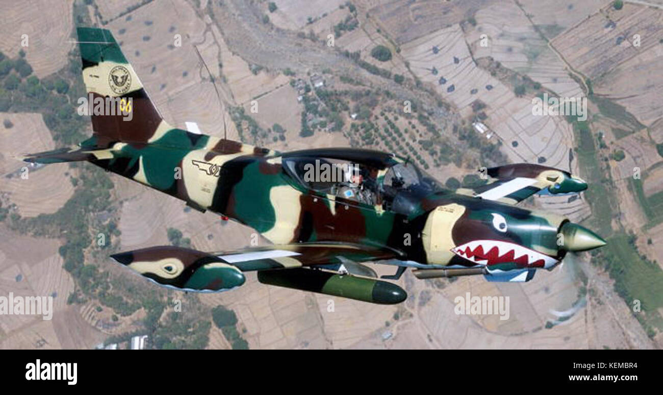 PAF SF 260 TP Light Attack Aircraft Stock Photo - Alamy