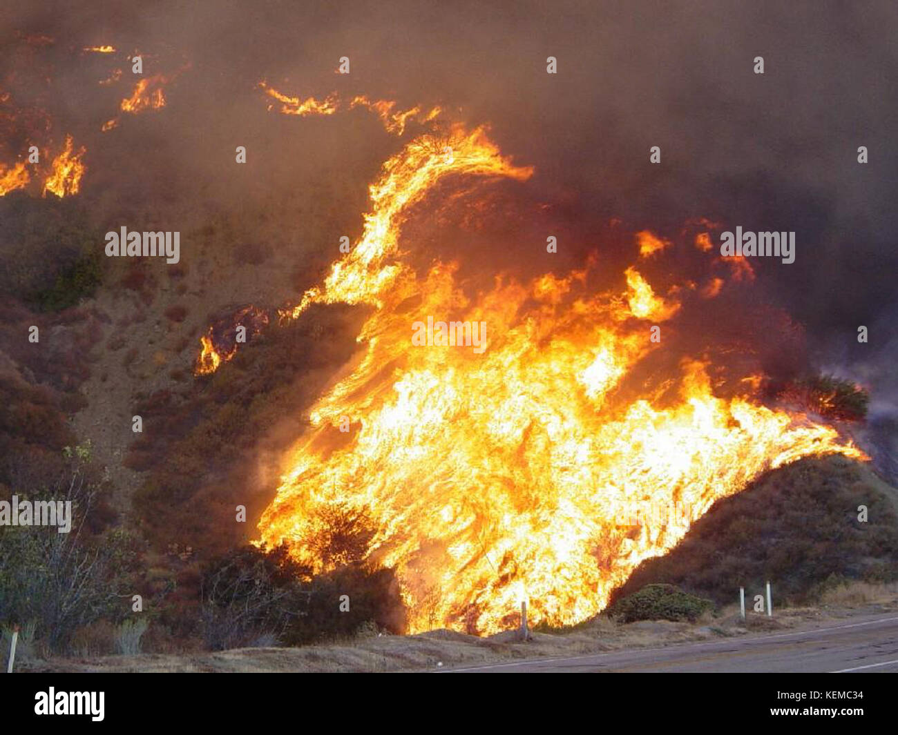 Day fire cdf 01 Stock Photo - Alamy