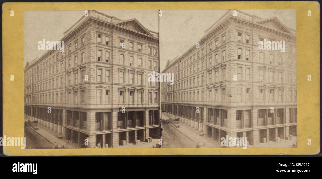 One of the great Dry Goods Store of New york, H.B. Claflin & Co, from ...