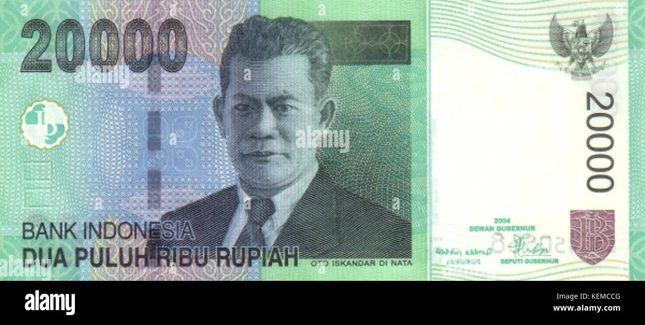 Indonesia 2004 20000r o Stock Photo - Alamy