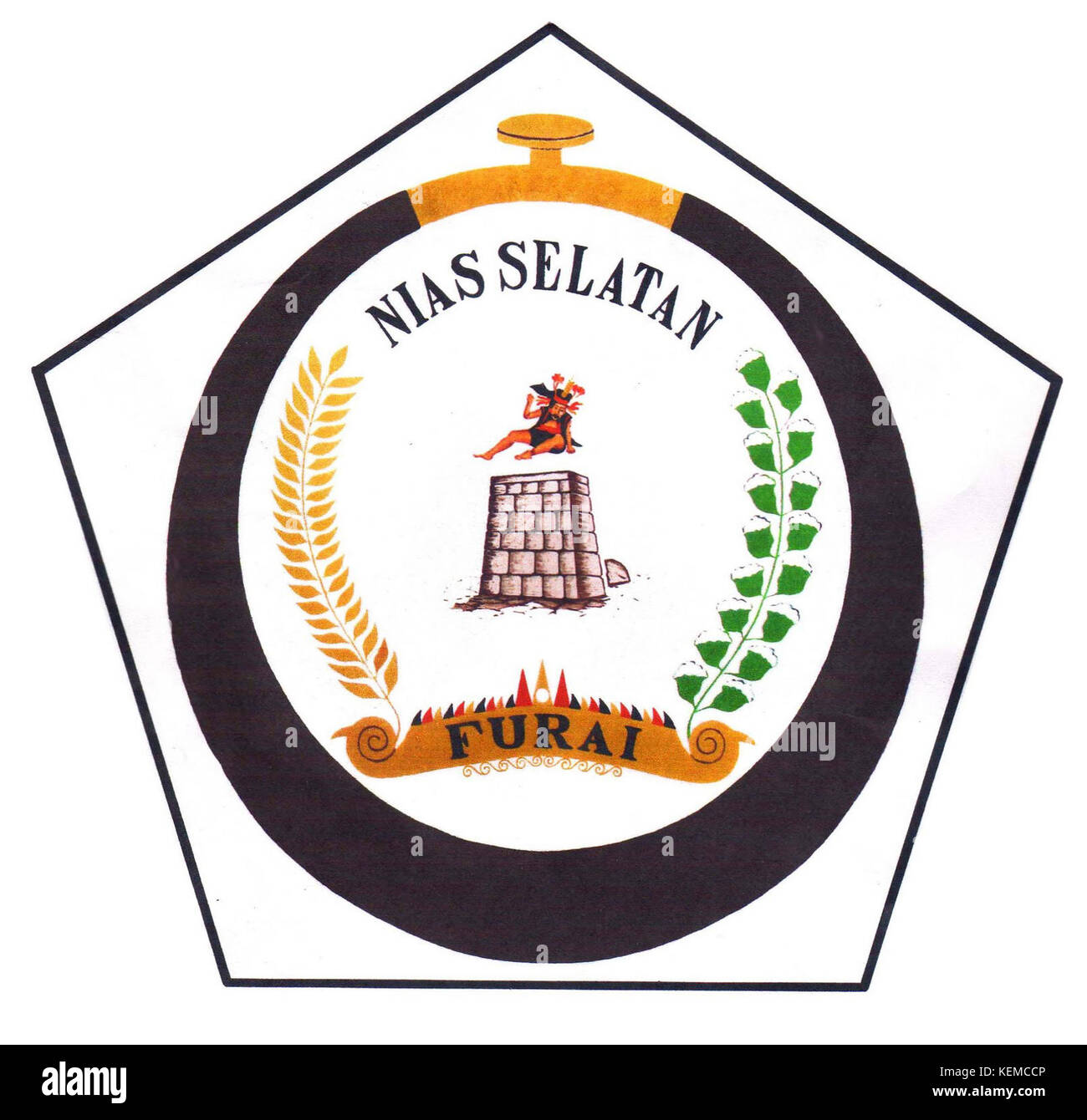 Logo Nias Selatan Stock Photo - Alamy
