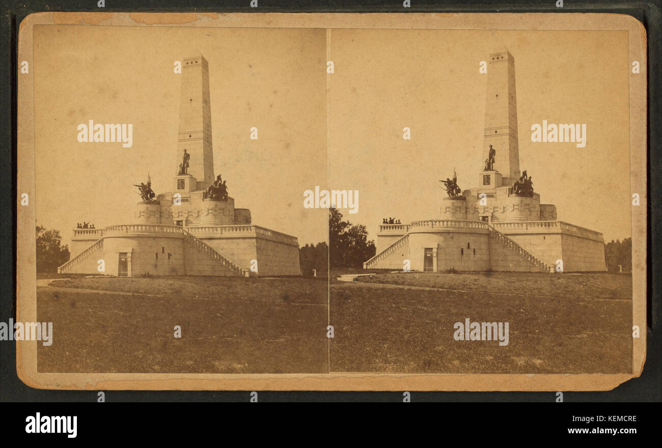 National Lincoln Monument, Springfield, Illinois, from Robert N. Dennis ...