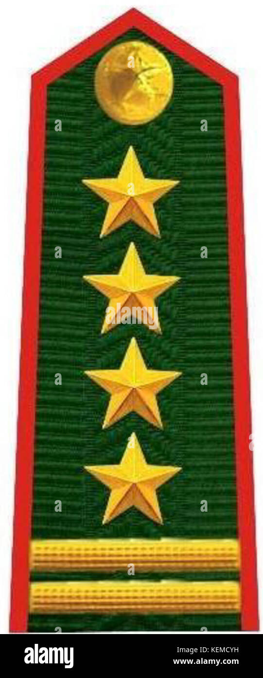 Vietnam Border Defense Force Senior Colonel Stock Photo - Alamy