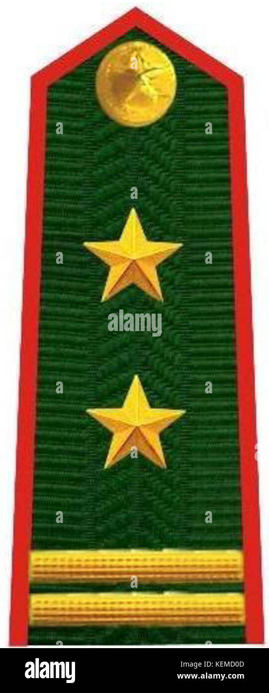Vietnam Border Defense Force Lieutenant Colonel Stock Photo - Alamy