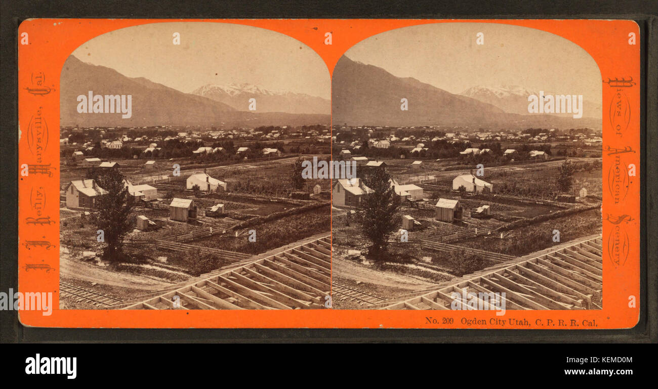 Ogden City Utah, C.P.R.R. (Central Pacific Railroad), Cal, by Reilly ...