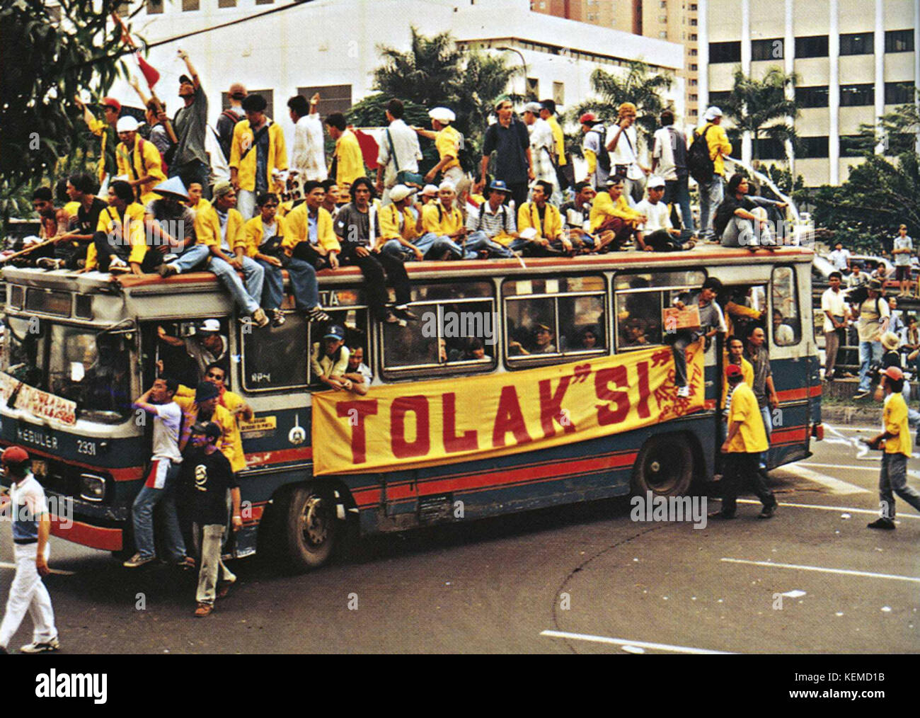 November 1998 Semanggi demonstrations Stock Photo - Alamy
