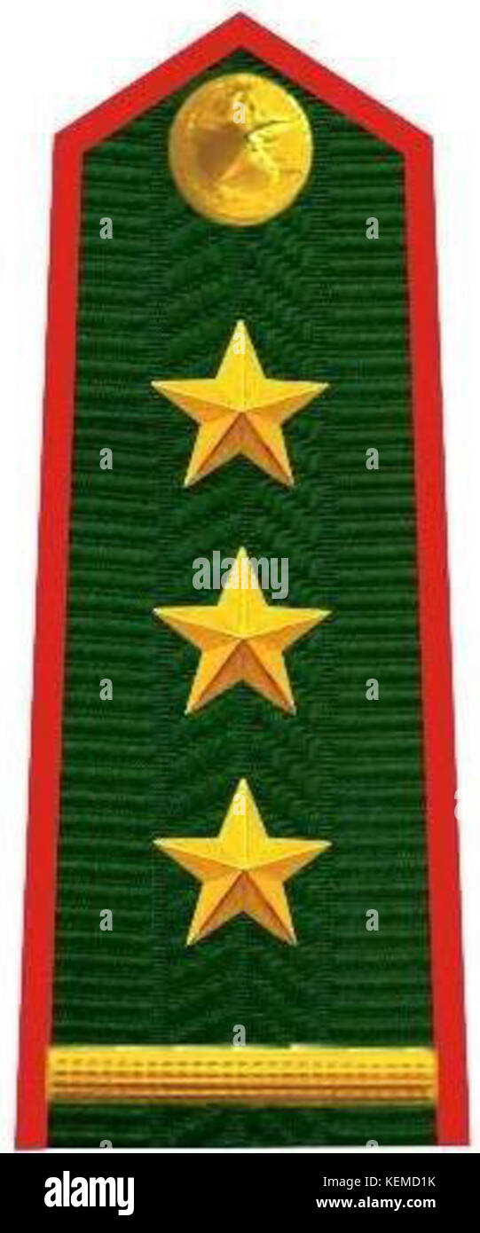 Vietnam Border Defense Force Senior Lieutenant Stock Photo - Alamy