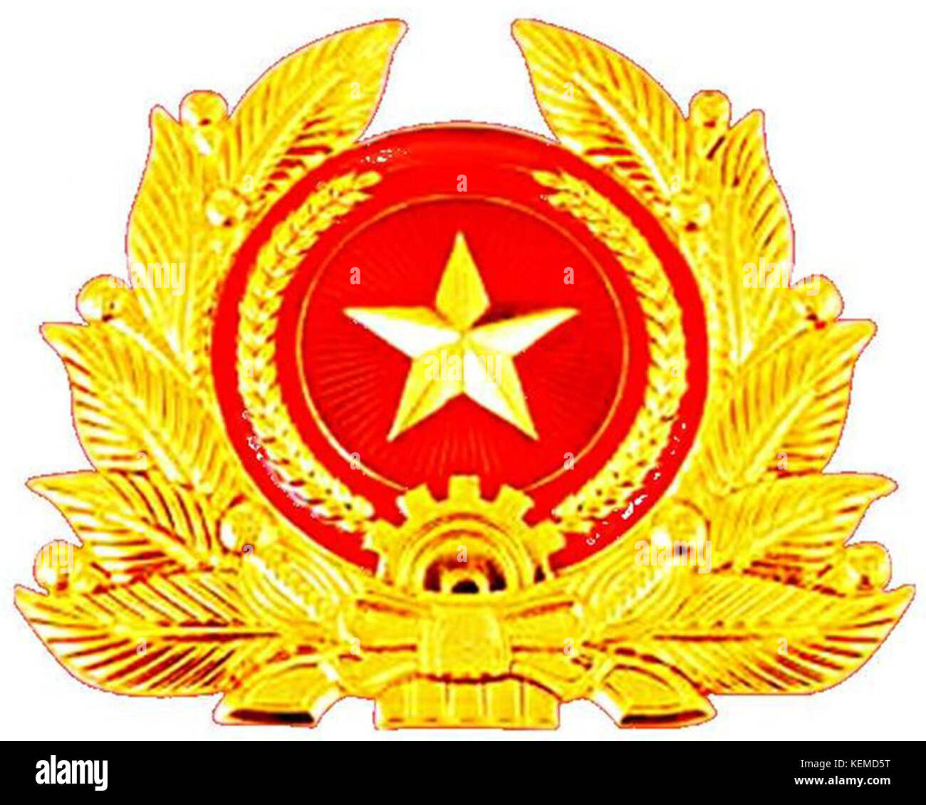 All of Vietnam People's Army insignia Stock Photo - Alamy