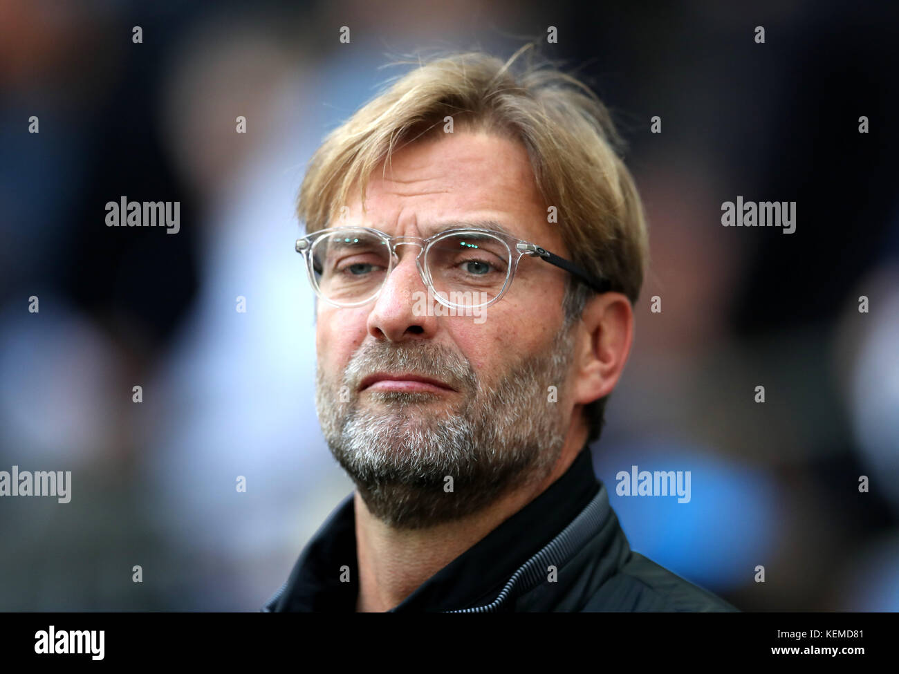 Liverpool manager Jurgen Klopp during the Premier League match at the ...