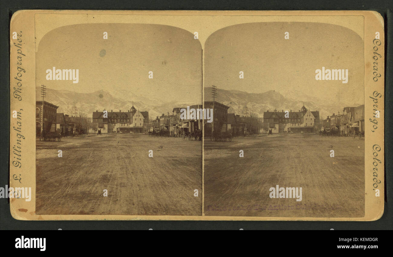 Pikes Peak & the Antler's Colorado Springs, by Charles L. Gillingham ...