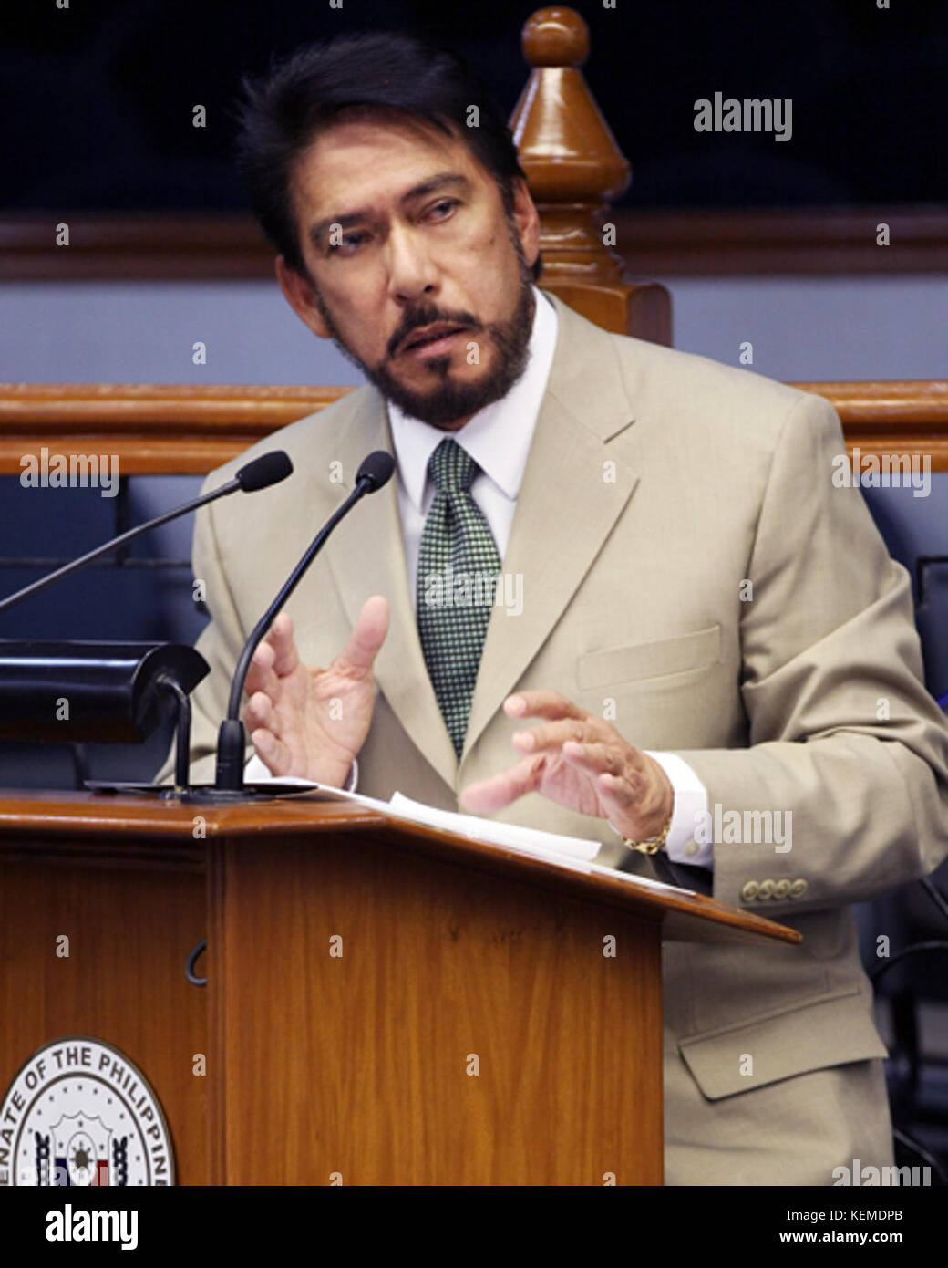 Tito Sotto is a prominent Filipino politician and television ...