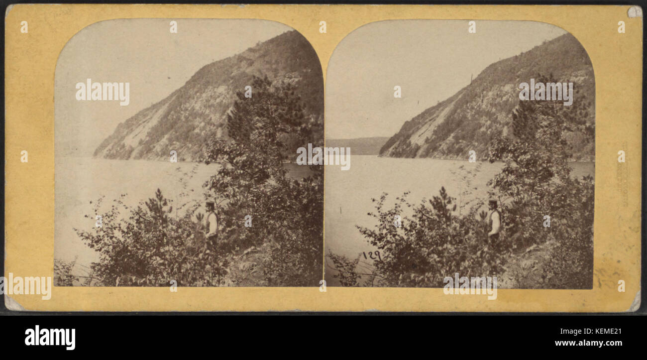 Rodgers (i.e. Rogers) Slide, Lake George, from Robert N. Dennis ...