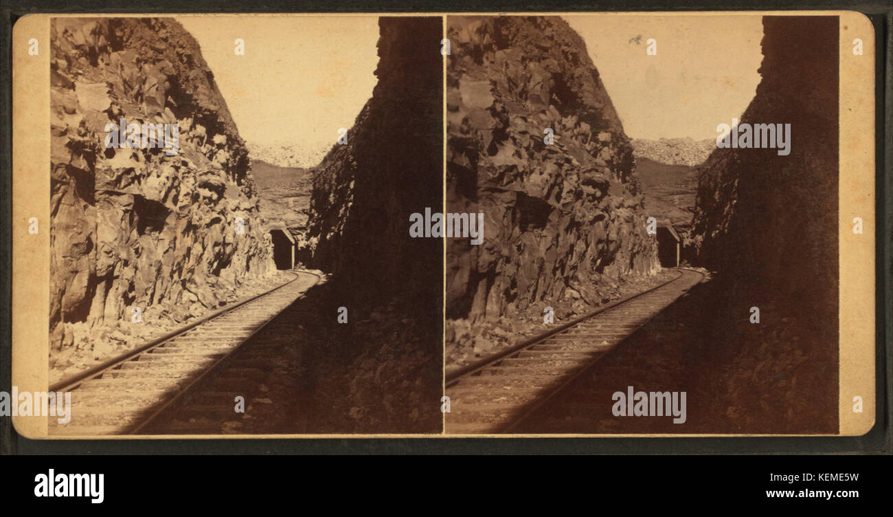Raton tunnel on the A.T. & S.F. R.R. N.M, from Robert N. Dennis ...