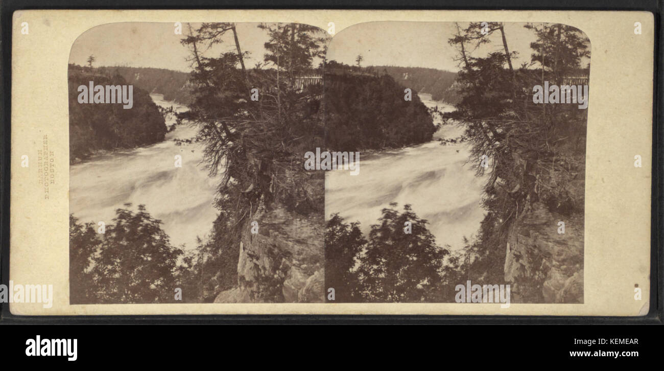 Rapids and Whirlpool, Niagara, by Deloss Barnum Stock Photo - Alamy