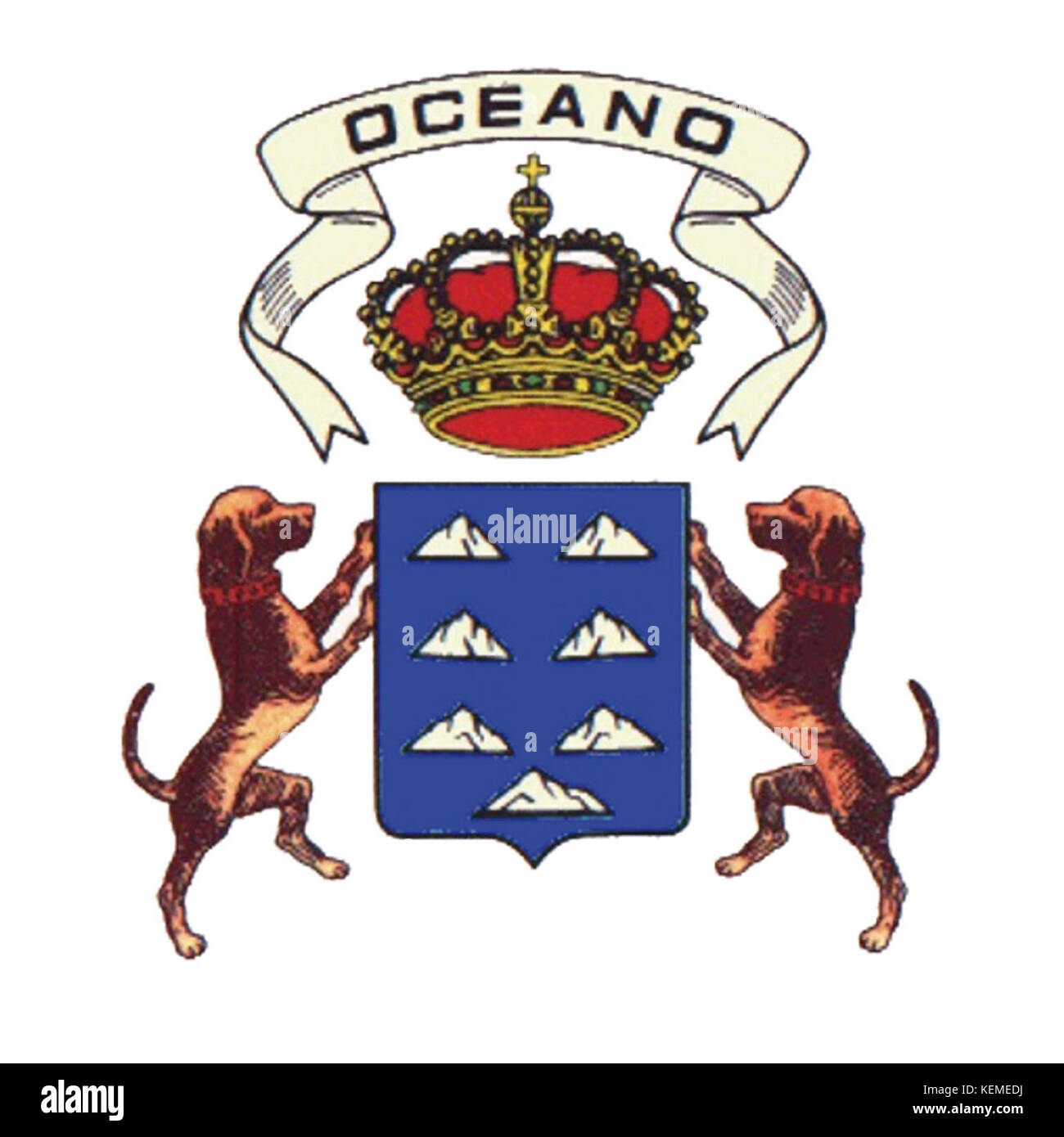 Escudo central Cut Out Stock Images & Pictures - Alamy