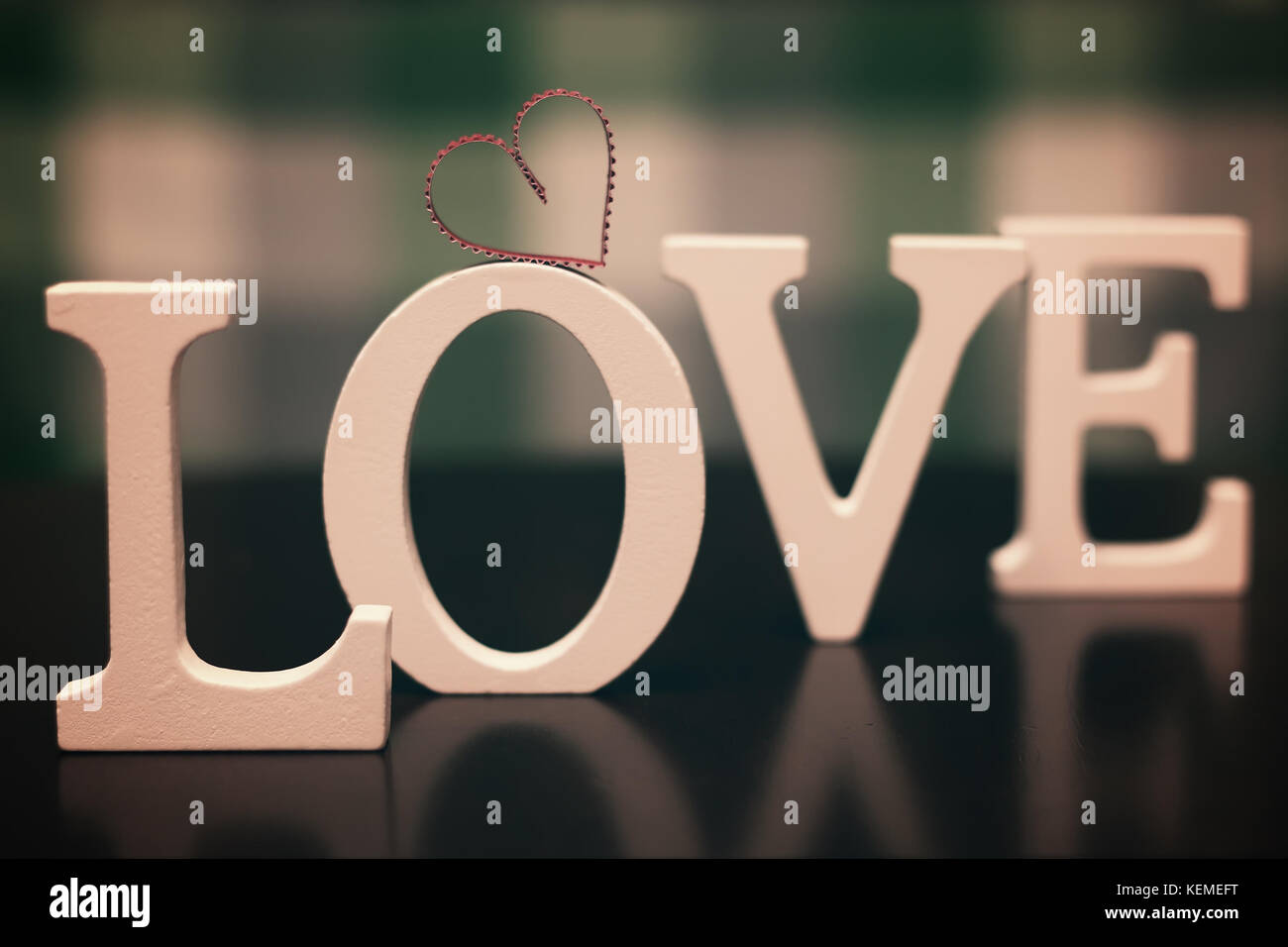 love shape text letter Stock Photo - Alamy