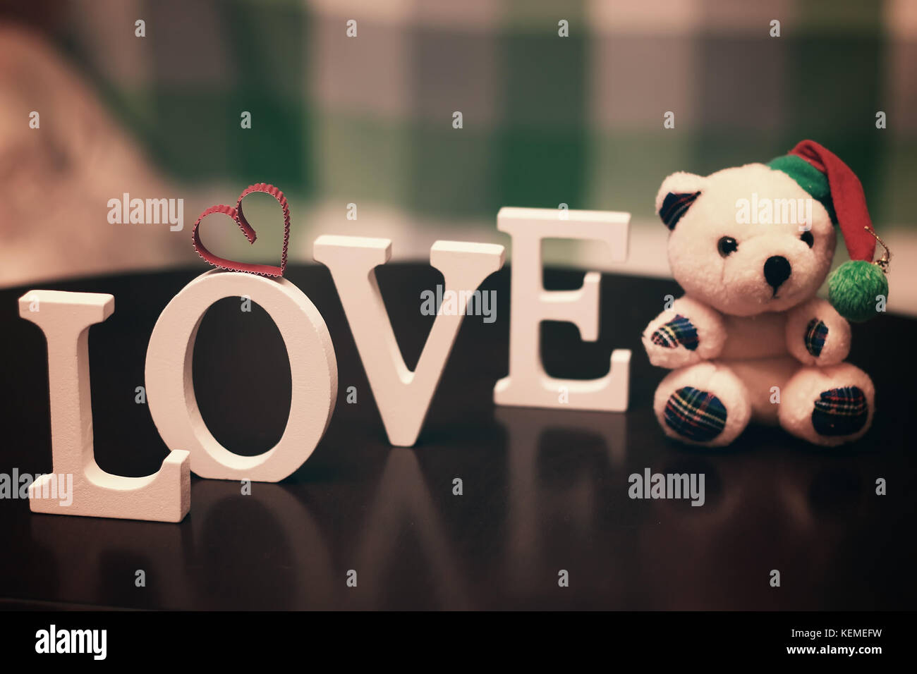 love shape text letter Stock Photo - Alamy