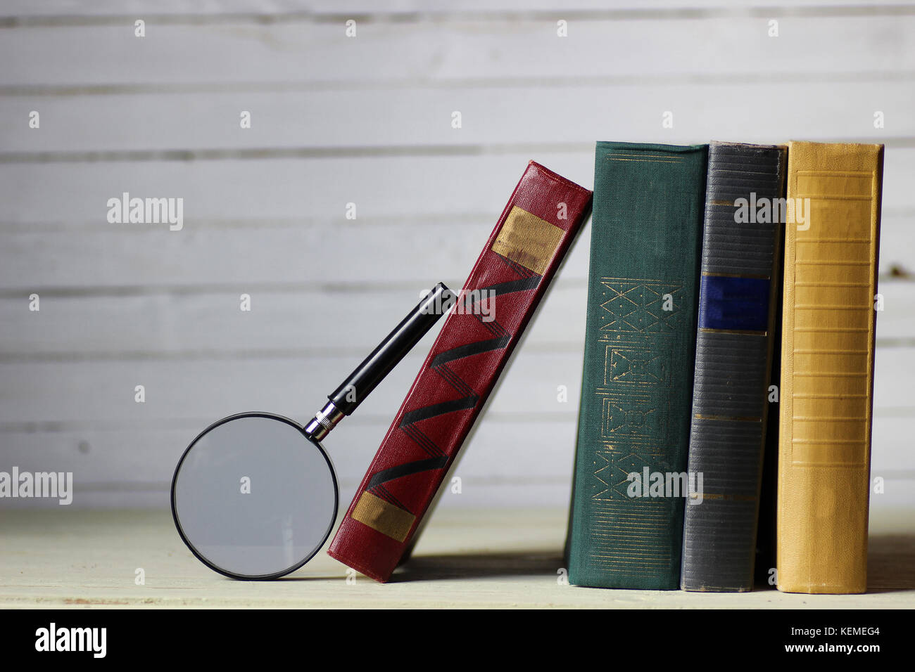 old book lens Stock Photo - Alamy