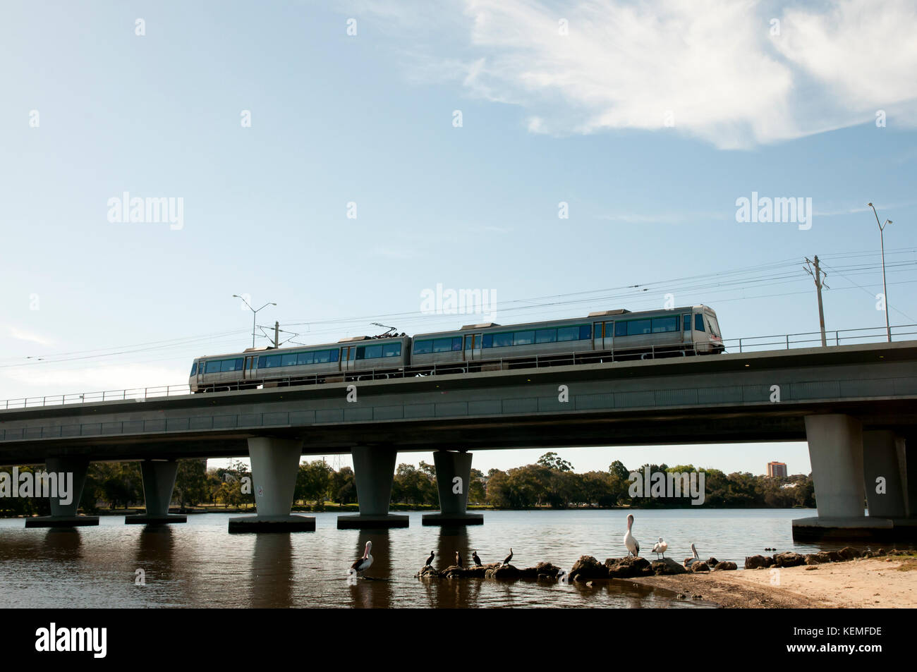 Perth railway station train hi-res stock photography and images - Alamy