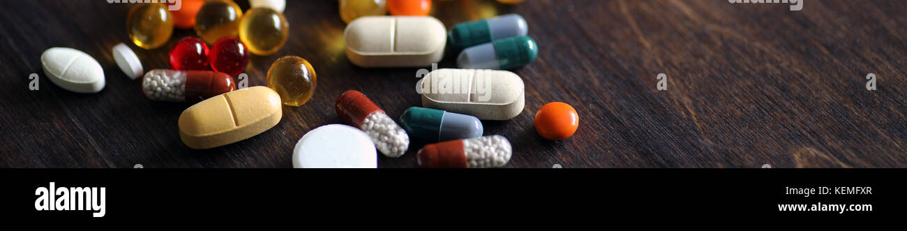 Background with medications and tablets Stock Photo - Alamy
