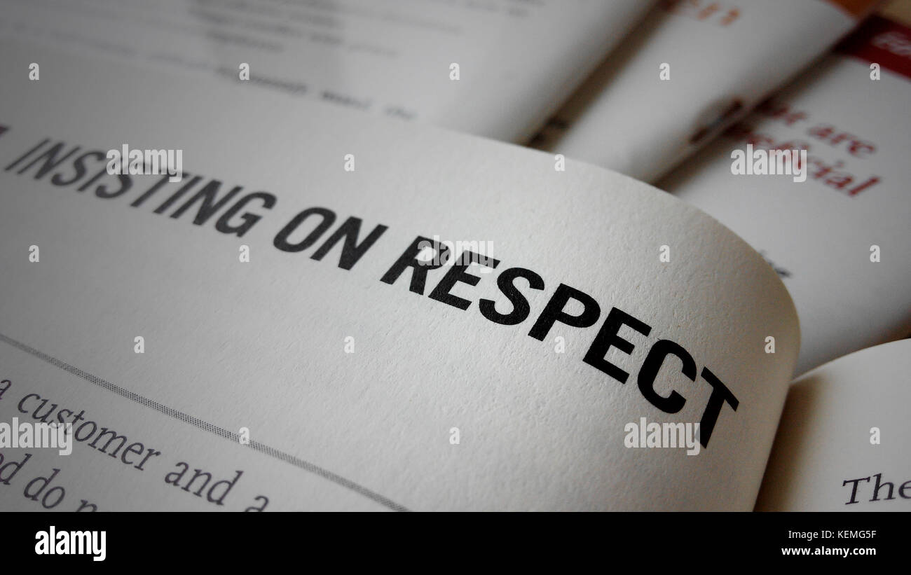 Respect sales hi-res stock photography and images - Alamy