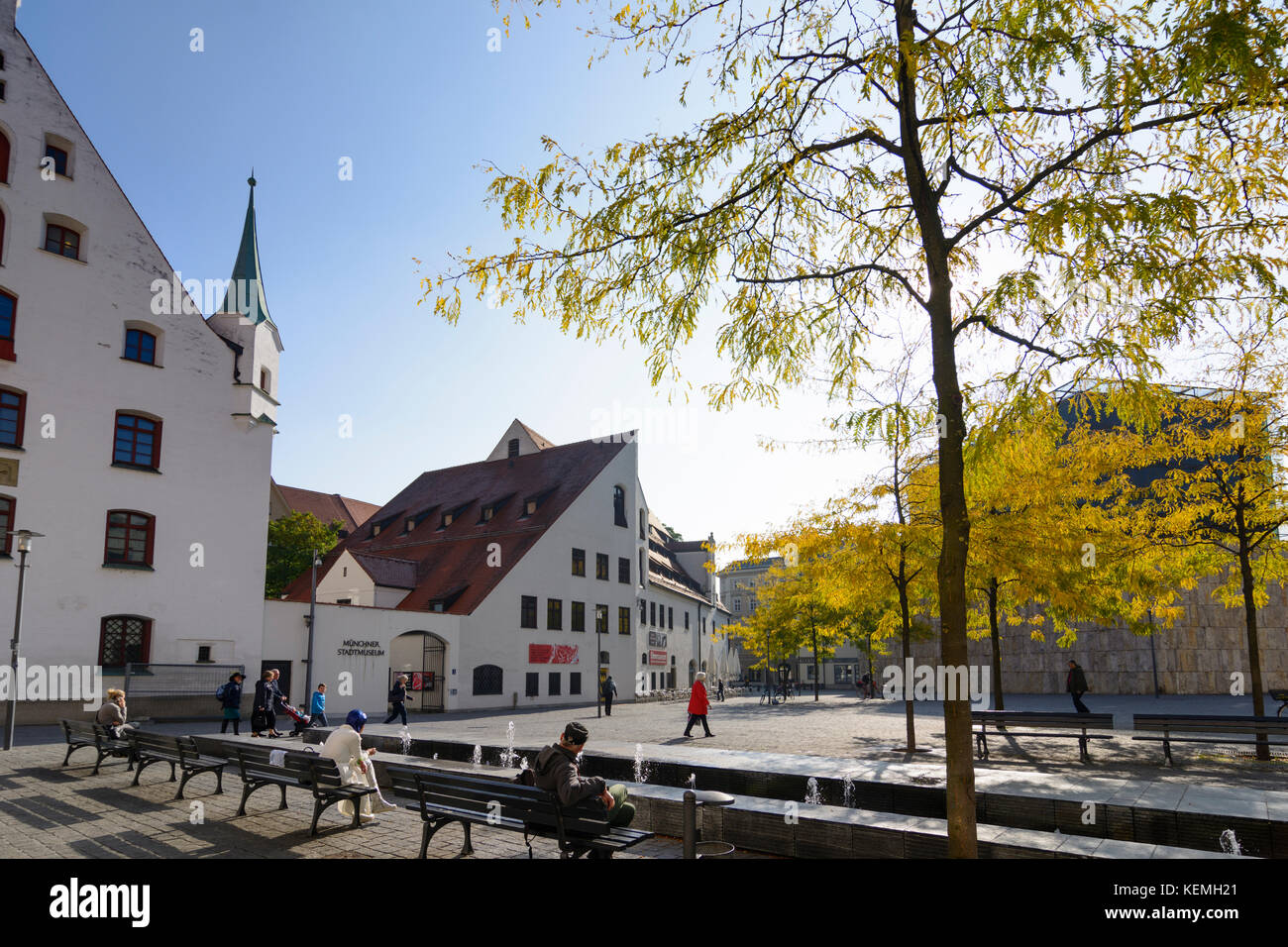 city museum, Jüdisches Zentrum, Ohel Jakob main synagogue, München ...