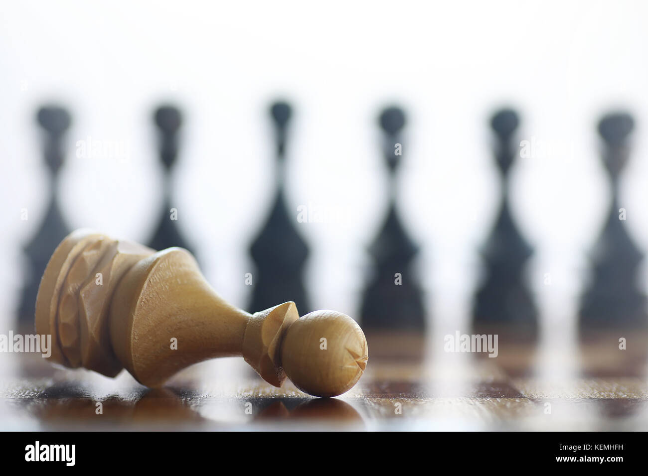 The concept of the chess game Stock Photo - Alamy