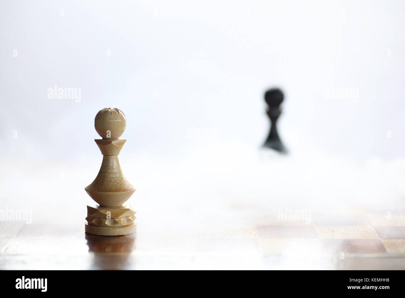 The concept of the chess game Stock Photo - Alamy