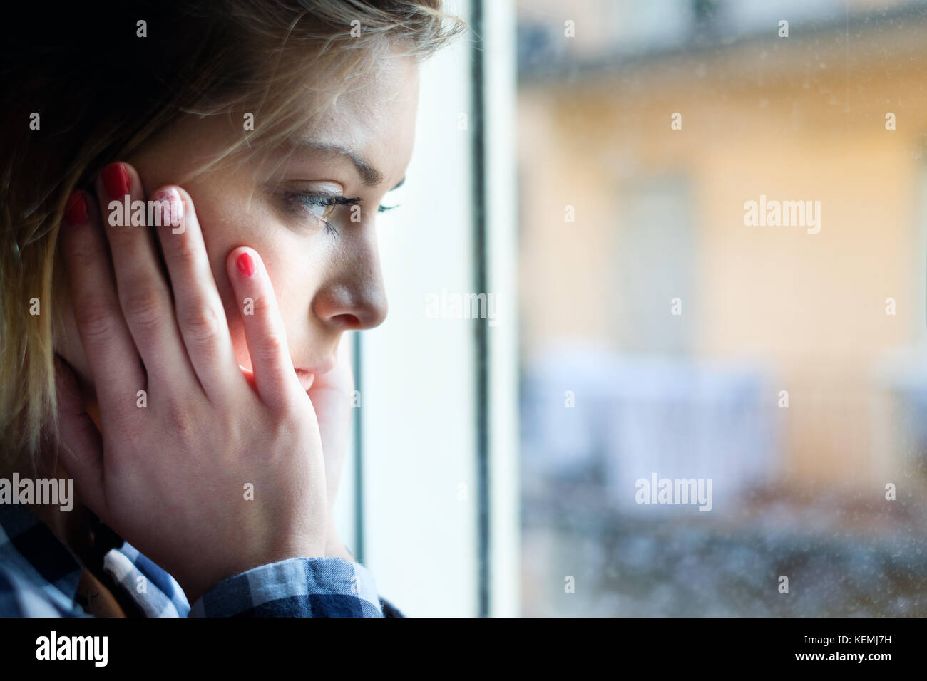 Sad face expression hi-res stock photography and images - Alamy