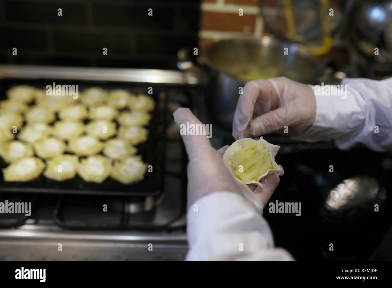 Male chef uses ingredients hi-res stock photography and images - Alamy