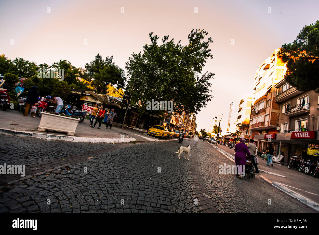 Streets of small town, Turkey 2013 Stock Photo - Alamy