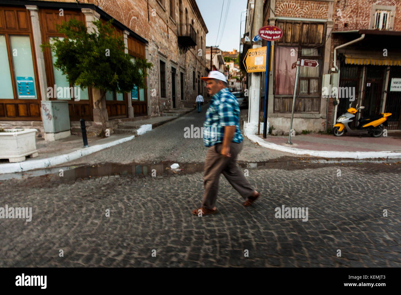 Streets of small town, Turkey 2013 Stock Photo - Alamy
