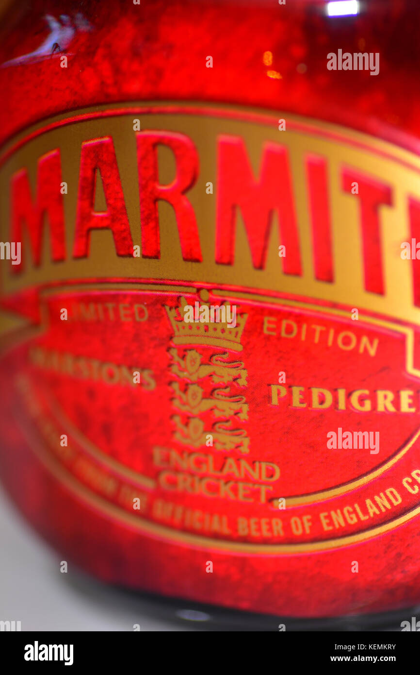 Marmite Jar Special Edition Marstons jar Stock Photo - Alamy