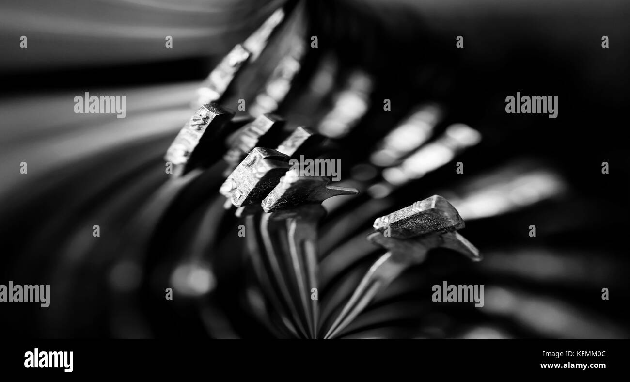 Abstract background with metal part and elements Stock Photo - Alamy