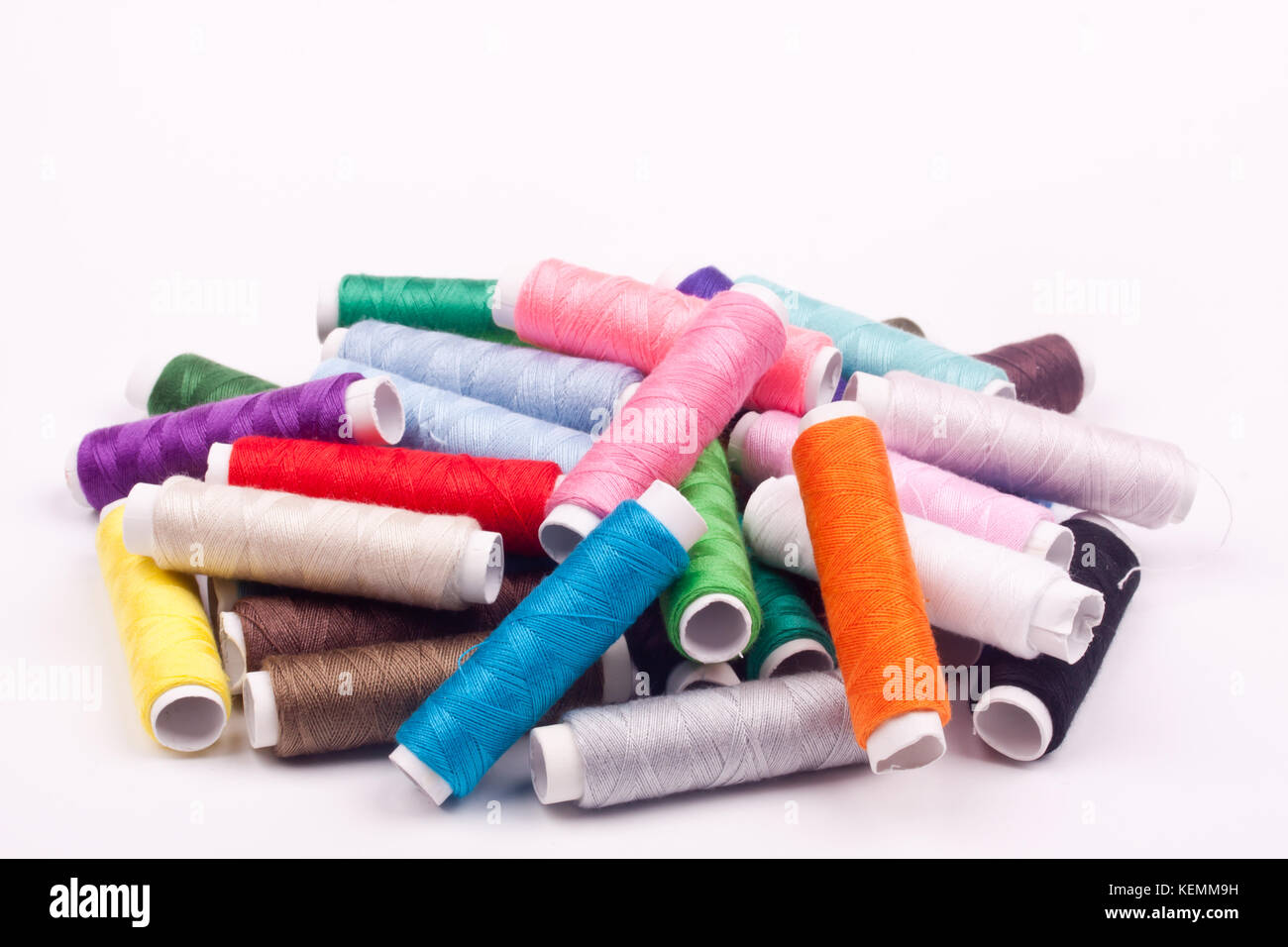 Bobbin threads hi-res stock photography and images - Alamy