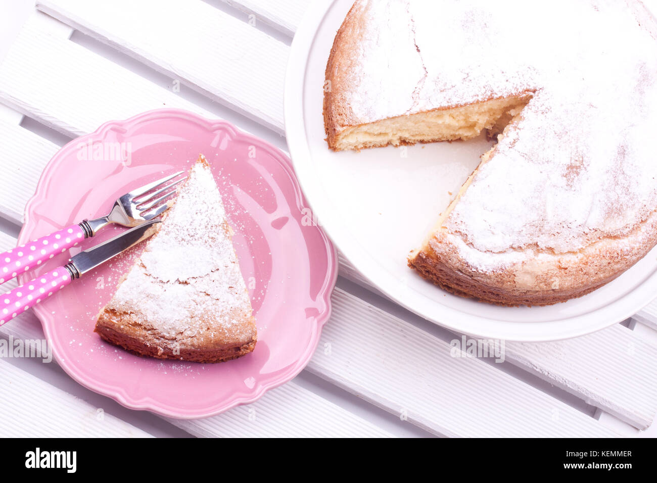 pound round cake Stock Photo - Alamy