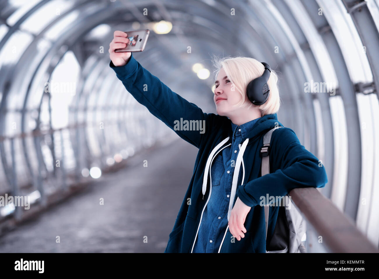 Teen fun in subway hi-res stock photography and images - Alamy
