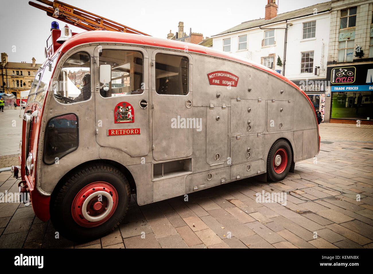 Vintage british fire engine hi-res stock photography and images - Alamy