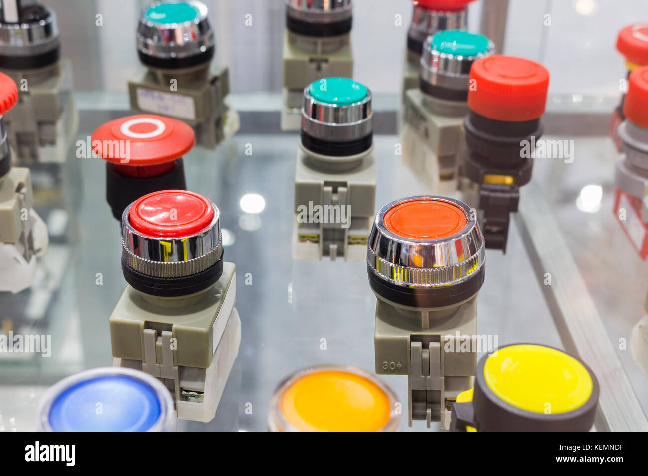 Emergency stop buttons hi-res stock photography and images - Alamy