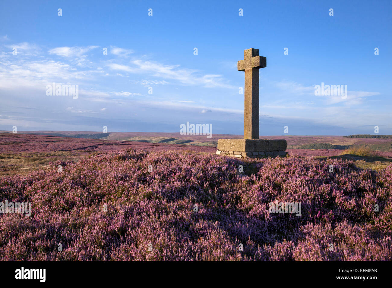 Ana Cross Spaunton Moor North York Moors national park North Yorkshire ...