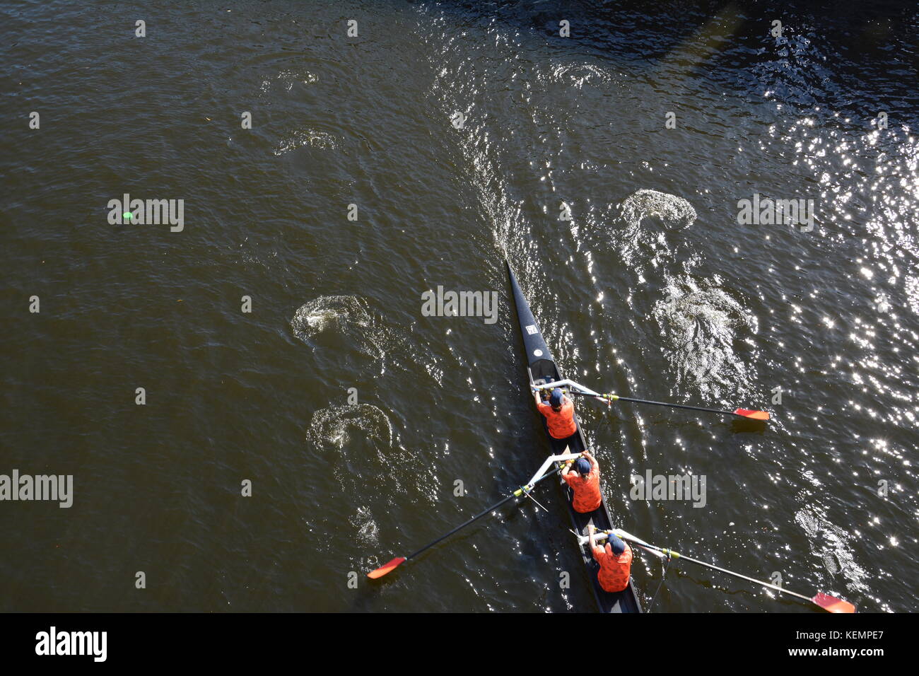 Rowers/Crew teams competing in the Head of the Charles Regatta during ...