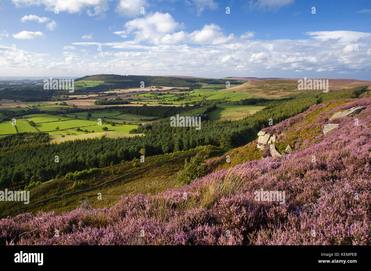 Cleveland hills hi-res stock photography and images - Alamy