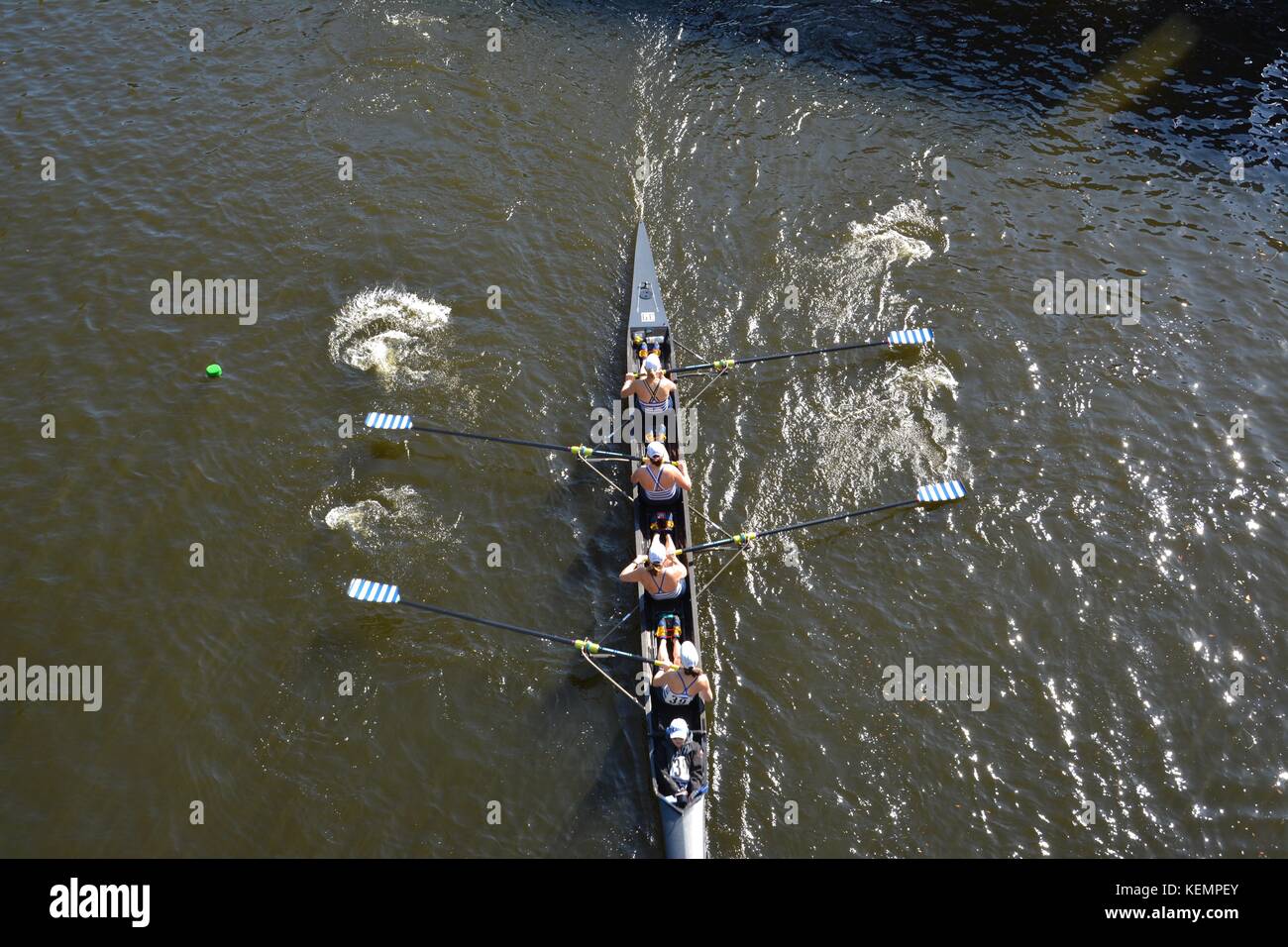 Rowers/Crew teams competing in the Head of the Charles Regatta during ...