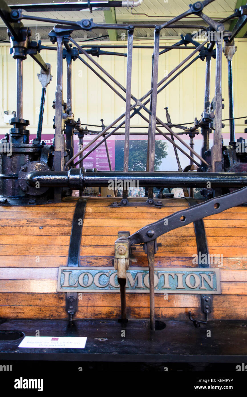 Stock Photo - Locomotion No. 1 was built by George Stephenson for the ...
